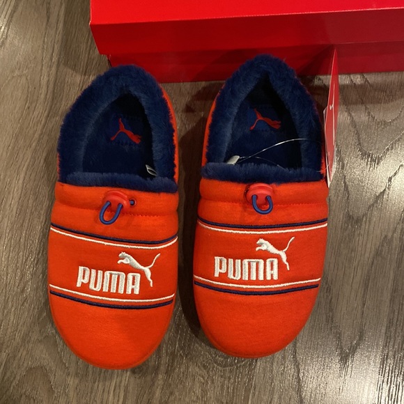 Puma | Shoes | New Puma Boy Tuff Mocc Faux Fur Lined Slippers | Poshmark